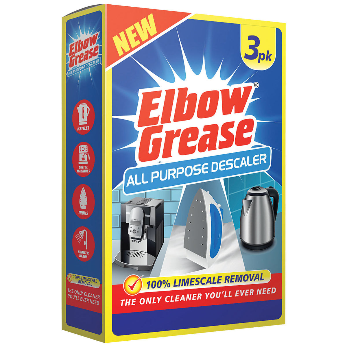 Elbow Grease All Purpose Descaler Sachets - Pack of 3x25ml – Netmarket